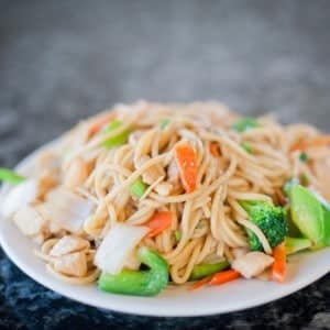Vegetable LoMein - Lucy's Chinese Food